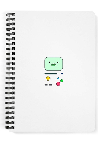 Konsol Baskılı Ahşap Kapaklı Defter 15X20 cm DFT1780