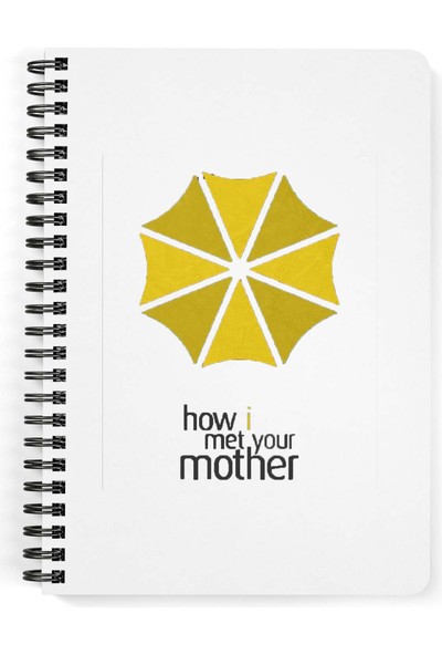 How I Met Your Mother Baskılı Ahşap Kapaklı Defter 15X20 cm DFT6700 How I Met Your Mother Baskılı Ahşap Kapaklı Defter 15X20 cm DFT6700