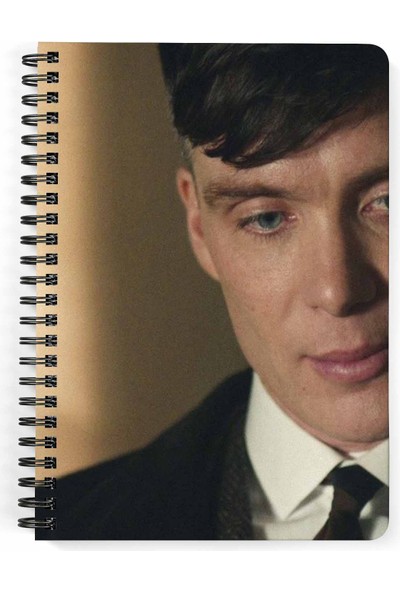 Thomas Shelby Baskılı Ahşap Kapaklı Defter 15X20 cm DFT3409 Thomas Shelby Baskılı Ahşap Kapaklı Defter 15X20 cm DFT3409