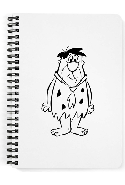 Fred Çakmaktaş Baskılı Ahşap Kapaklı Defter 15X20 cm DFT6815 Fred Çakmaktaş Baskılı Ahşap Kapaklı Defter 15X20 cm DFT6815