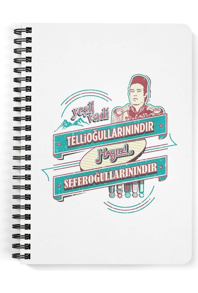 Tosun Paşa Kemal Sunal Baskılı Ahşap Kapaklı Defter 15X20 cm DFT181 Tosun Paşa Kemal Sunal Baskılı Ahşap Kapaklı Defter 15X20 cm DFT181