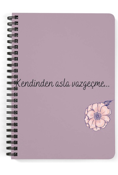 Astak Motivasyon Baskılı Ahşap Kapaklı Defter 15X20 cm DFT2470