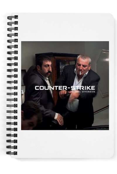 Counter Strike Baskılı Ahşap Kapaklı Defter 15X20 cm DFT6258 Counter Strike Baskılı Ahşap Kapaklı Defter 15X20 cm DFT6258