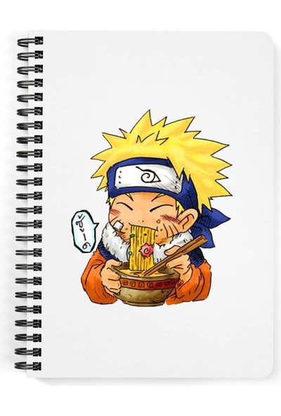 Astak Naruto Baskılı Ahşap Kapaklı Defter 15X20 cm DFT6661