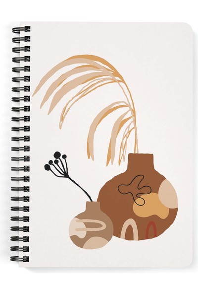 Astak Vazo Baskılı Ahşap Kapaklı Defter 15X20 cm DFT650 Astak Vazo Baskılı Ahşap Kapaklı Defter 15X20 cm DFT650