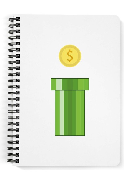 Astak Süper Mario Baskılı Ahşap Kapaklı Defter 15X20 cm DFT486 Astak Süper Mario Baskılı Ahşap Kapaklı Defter 15X20 cm DFT486