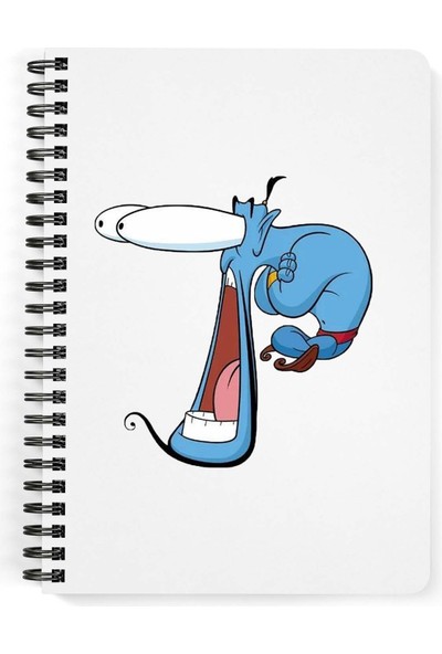 Astak Şaşkın Çizgi Film Baskılı Ahşap Kapaklı Defter 15X20 cm DFT6684