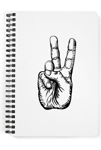 Zafer Baskılı Ahşap Kapaklı Defter 15X20 cm DFT1007