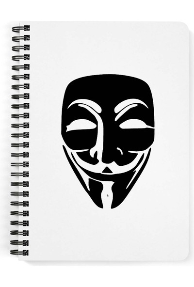 Astak Hacker Baskılı Ahşap Kapaklı Defter 15X20 cm DFT6433