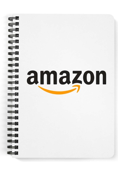 Amazon Baskılı Ahşap Kapaklı Defter 15X20 cm DFT411