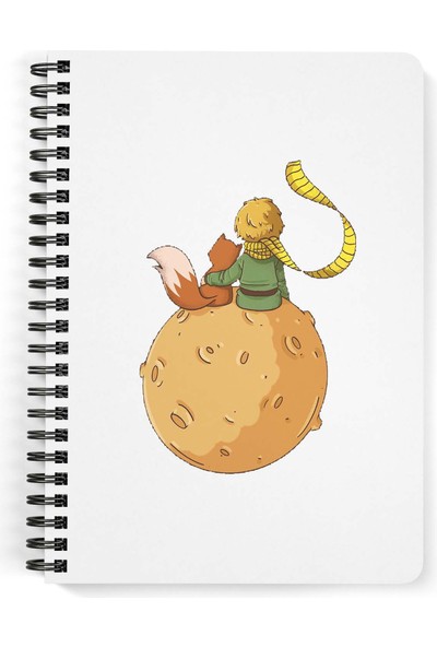 Astak Ay Baskılı Ahşap Kapaklı Defter 15X20 cm DFT348