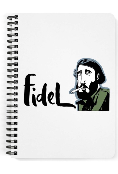 Fidel Baskılı Ahşap Kapaklı Defter 15X20 cm DFT985 Fidel Baskılı Ahşap Kapaklı Defter 15X20 cm DFT985