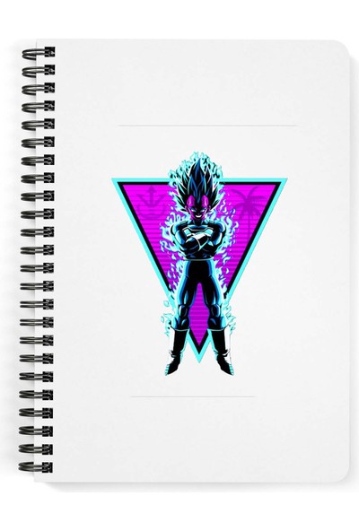 Anime Baskılı Ahşap Kapaklı Defter 15X20 cm DFT6099