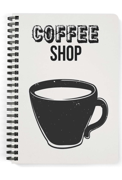 Coffee Shop Baskılı Ahşap Kapaklı Defter 15X20 cm DFT620 Coffee Shop Baskılı Ahşap Kapaklı Defter 15X20 cm DFT620