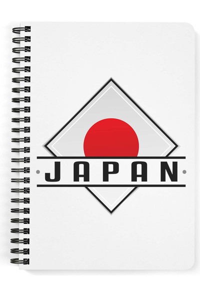 Japonya Baskılı Ahşap Kapaklı Defter 15X20 cm DFT2243