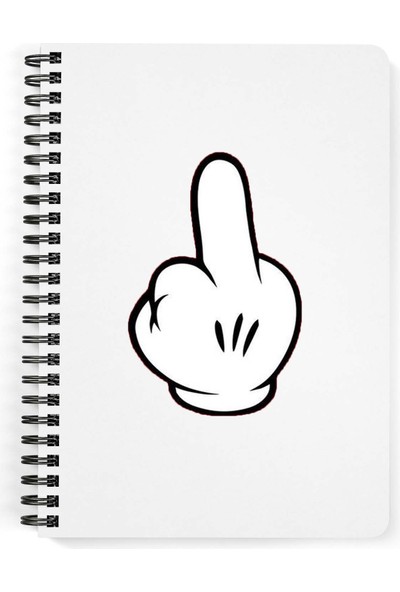 Astak Parmak Işareti Baskılı Ahşap Kapaklı Defter 15X20 cm DFT6678 Astak Parmak Işareti Baskılı Ahşap Kapaklı Defter 15X20 cm DFT6678