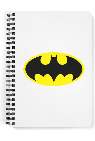 Astak Batman Baskılı Ahşap Kapaklı Defter 15X20 cm DFT216