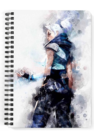 Valorant Jett Baskılı Ahşap Kapaklı Defter 15X20 cm DFT3203 Valorant Jett Baskılı Ahşap Kapaklı Defter 15X20 cm DFT3203