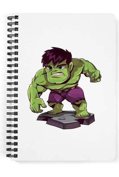 Astak Hulk Baskılı Ahşap Kapaklı Defter 15X20 cm DFT6857 Astak Hulk Baskılı Ahşap Kapaklı Defter 15X20 cm DFT6857