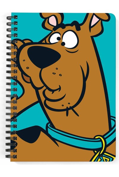 Astak Scooby-Doo Baskılı Ahşap Kapaklı Defter 15X20 cm DFT4962