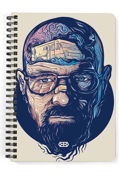 Astak Breaking Bad Baskılı Ahşap Kapaklı Defter 15X20 cm DFT4309 Astak Breaking Bad Baskılı Ahşap Kapaklı Defter 15X20 cm DFT4309