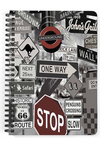 Astak Tabelalar Baskılı Ahşap Kapaklı Defter 15X20 cm DFT4911