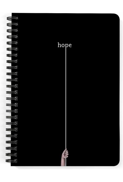 Hope Baskılı Ahşap Kapaklı Defter 15X20 cm DFT4713 Hope Baskılı Ahşap Kapaklı Defter 15X20 cm DFT4713