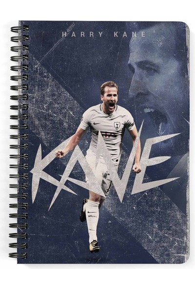Harry Kane Baskılı Ahşap Kapaklı Defter 15X20 cm DFT4472 Harry Kane Baskılı Ahşap Kapaklı Defter 15X20 cm DFT4472