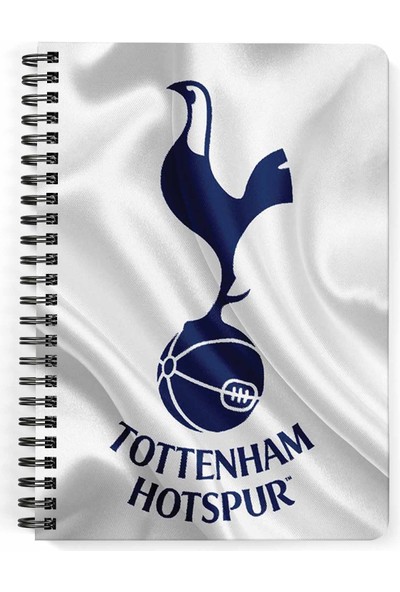 Tottenham Hotspur Baskılı Ahşap Kapaklı Defter 15X20 cm DFT4469