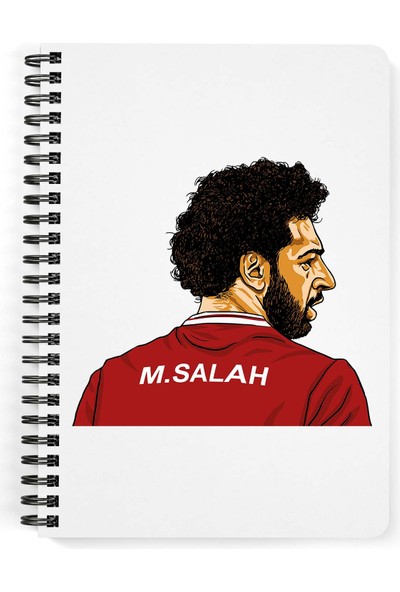 Muhammet Salah Baskılı Ahşap Kapaklı Defter 15X20 cm DFT1272 Muhammet Salah Baskılı Ahşap Kapaklı Defter 15X20 cm DFT1272