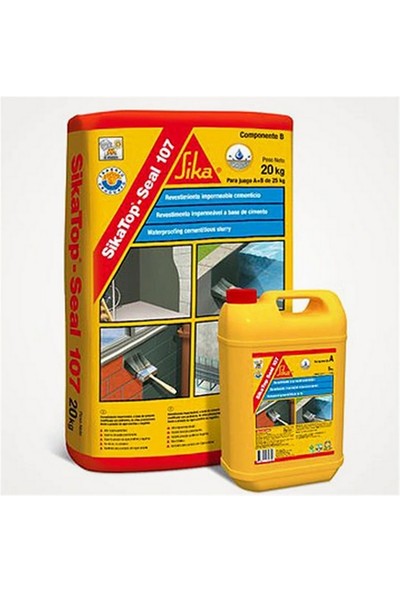 Sika Sikatop-Seal 107 Çift Kompenantlı (25 Kg) Sika Sikatop-Seal 107 Çift Kompenantlı (25 Kg)