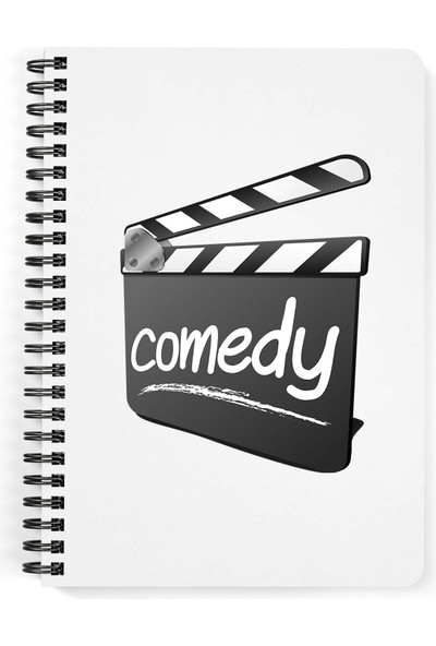 Astak Komedi Filmi Baskılı Ahşap Kapaklı Defter 15X20 cm DFT1055