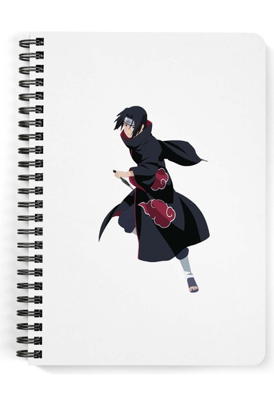 Astak Naruto Itachi Baskılı Ahşap Kapaklı Defter 15X20 cm DFT370 Astak Naruto Itachi Baskılı Ahşap Kapaklı Defter 15X20 cm DFT370