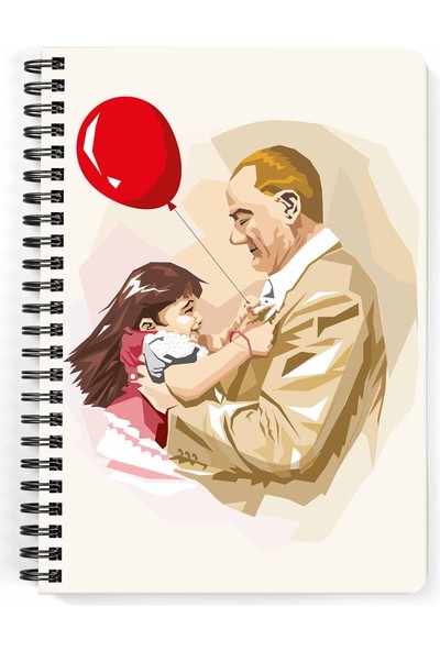Astak Atatürk Baskılı Ahşap Kapaklı Defter 15X20 cm DFT5403 Astak Atatürk Baskılı Ahşap Kapaklı Defter 15X20 cm DFT5403