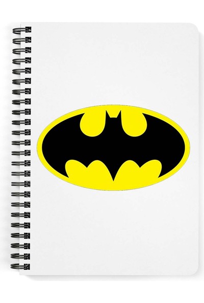 Astak Batman Baskılı Ahşap Kapaklı Defter 15X20 cm DFT5985