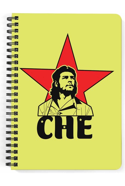 Astak Che Guevara Baskılı Ahşap Kapaklı Defter 15X20 cm DFT5347 Astak Che Guevara Baskılı Ahşap Kapaklı Defter 15X20 cm DFT5347