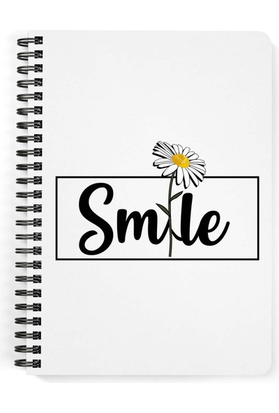 Astak Smile Papatya Baskılı Ahşap Kapaklı Defter 15X20 cm DFT822 Astak Smile Papatya Baskılı Ahşap Kapaklı Defter 15X20 cm DFT822