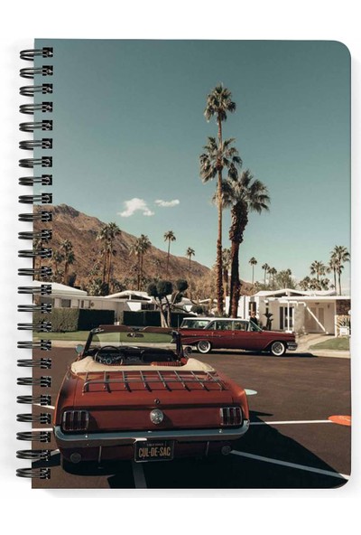 Astak Summer Baskılı Ahşap Kapaklı Defter 15X20 cm DFT3715