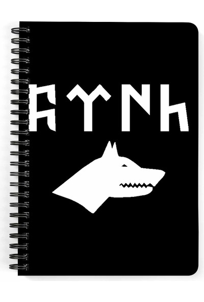 Astak Bozkurt Göktürk Baskılı Ahşap Kapaklı Defter 15X20 cm DFT5520 Astak Bozkurt Göktürk Baskılı Ahşap Kapaklı Defter 15X20 cm DFT5520