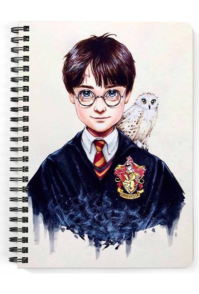 Astak Harry Potter Baskılı Ahşap Kapaklı Defter 15X20 cm DFT3522 Astak Harry Potter Baskılı Ahşap Kapaklı Defter 15X20 cm DFT3522