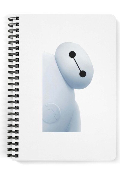 Robot Baskılı Ahşap Kapaklı Defter 15X20 cm DFT349