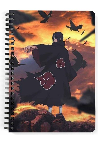 Sasuke Naruto Baskılı Ahşap Kapaklı Defter 15X20 cm DFT3275 Sasuke Naruto Baskılı Ahşap Kapaklı Defter 15X20 cm DFT3275