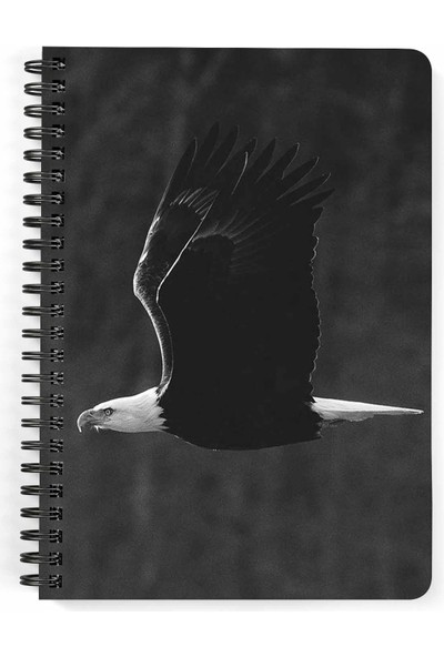 Şahin Baskılı Ahşap Kapaklı Defter 15X20 cm DFT3053