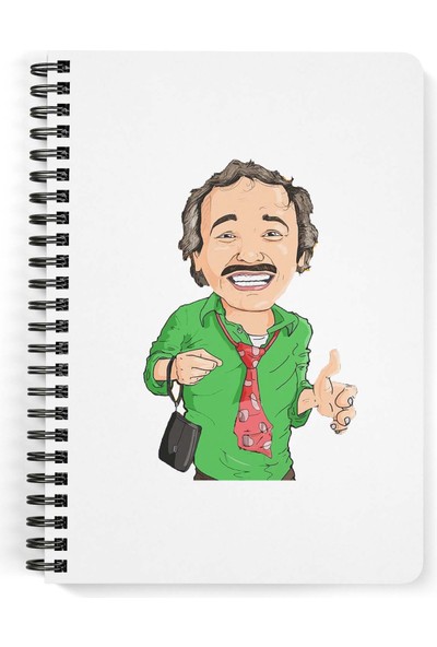 Avrupa Yakası Baskılı Ahşap Kapaklı Defter 15X20 cm DFT164