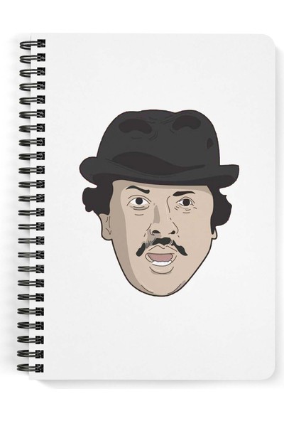 Metin Akpınar Baskılı Ahşap Kapaklı Defter 15X20 cm DFT183