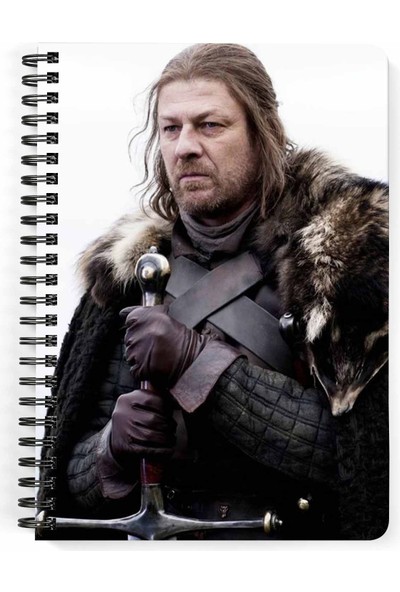 Game Of Thrones Baskılı Ahşap Kapaklı Defter 15X20 cm DFT3171 Game Of Thrones Baskılı Ahşap Kapaklı Defter 15X20 cm DFT3171