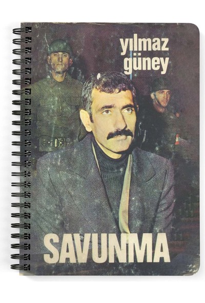 Yılmaz Güney Baskılı Ahşap Kapaklı Defter 15X20 cm DFT2342