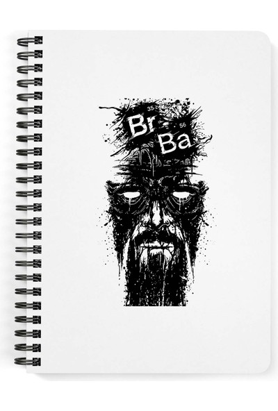 Breaking Bad Baskılı Ahşap Kapaklı Defter 15X20 cm DFT6068 Breaking Bad Baskılı Ahşap Kapaklı Defter 15X20 cm DFT6068