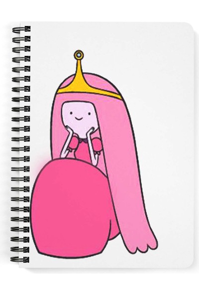 Astak Adventure Time Baskılı Ahşap Kapaklı Defter 15X20 cm DFT2415