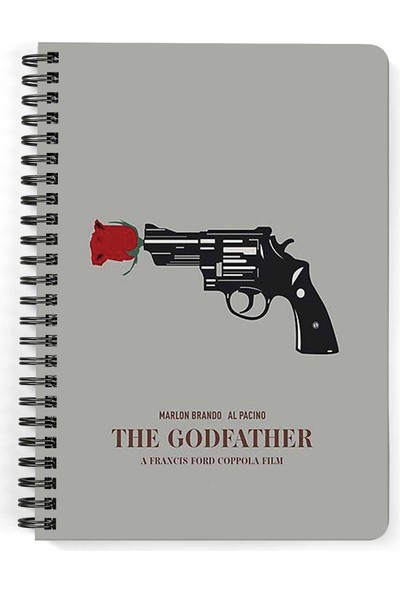 The Godfather Baskılı Ahşap Kapaklı Defter 15X20 cm DFT4755 The Godfather Baskılı Ahşap Kapaklı Defter 15X20 cm DFT4755